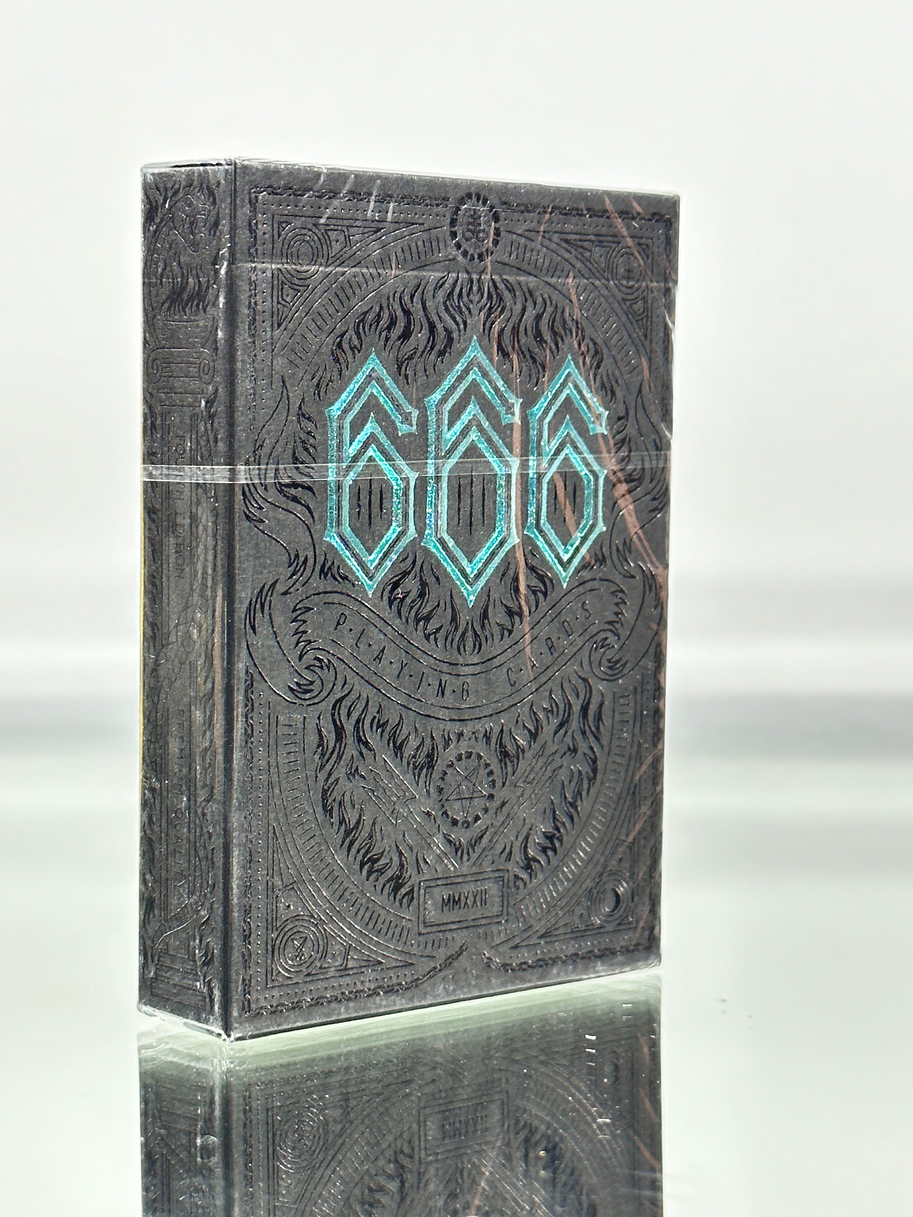 666 v4 Playing Cards Cartamundi (Frostbite) – LimitedEditionMania