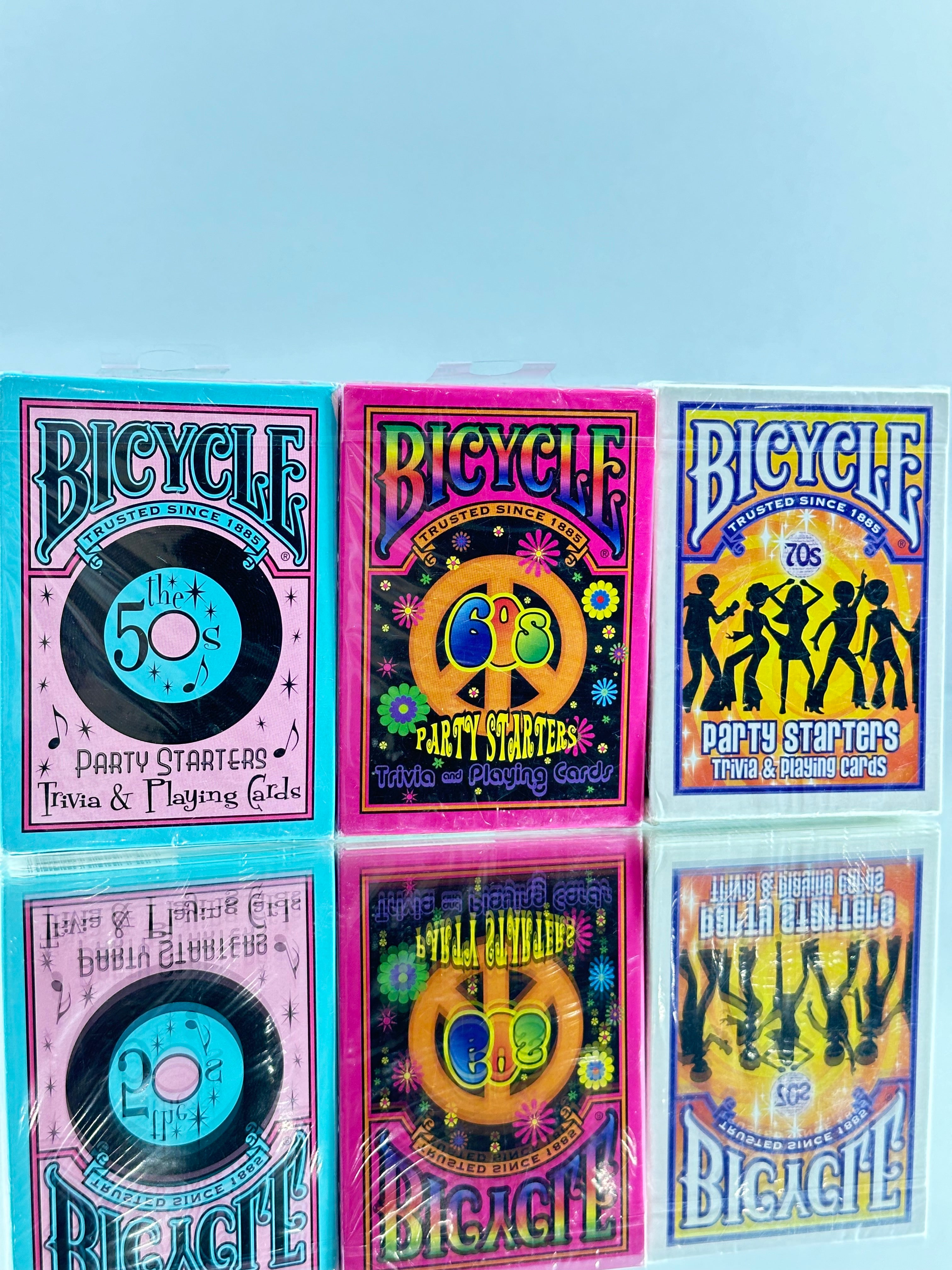 Bicycle Party Starters 50s, 60s, 70s Playing Cards Set ...