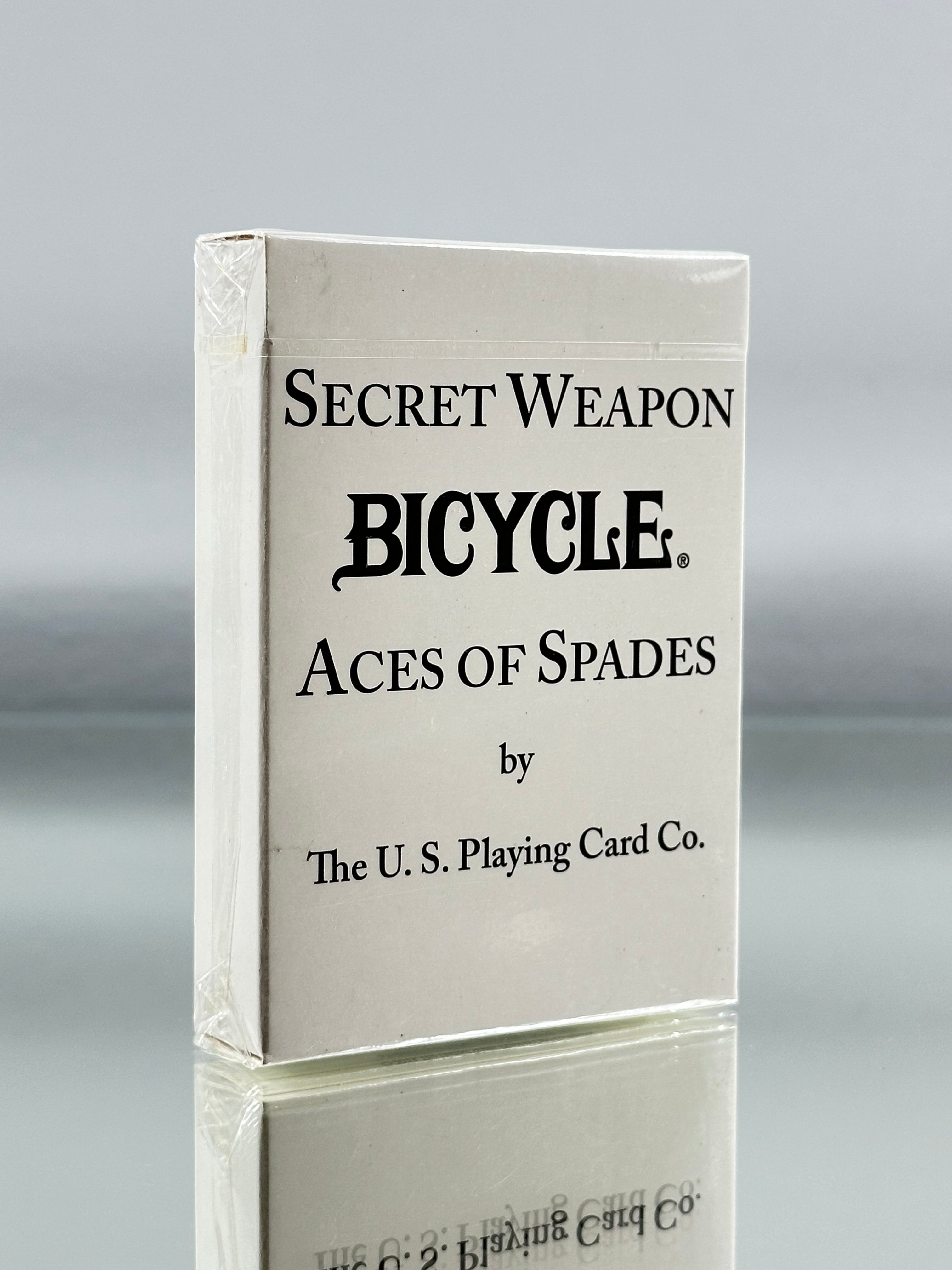 Bicycle Secret Weapon Ace Of Spades Playing Cards – LimitedEditionMania