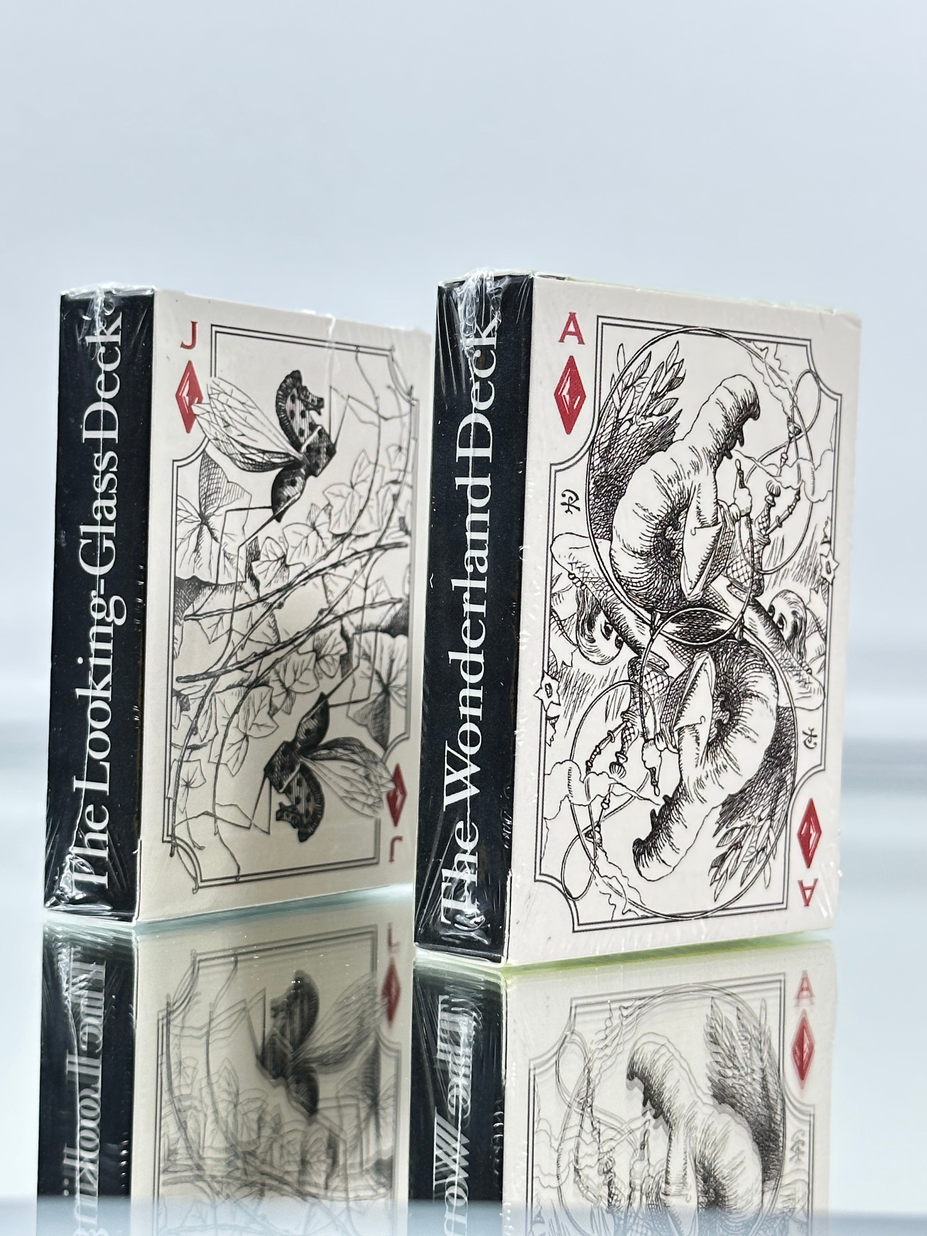 THE WONDERLAND and LOOKING GLASS Playing Cards Set (Limited Edition ...