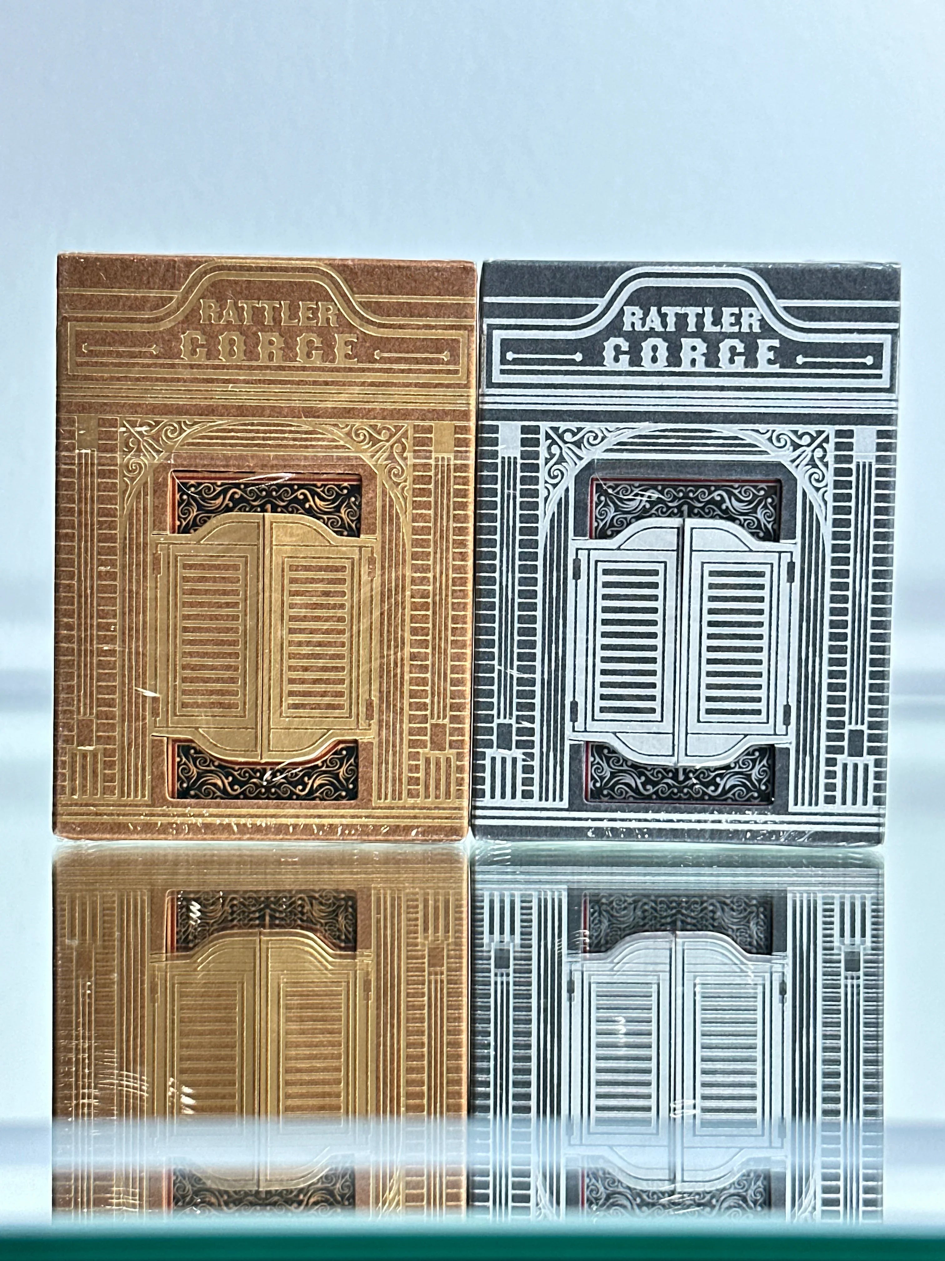 Rattler Gorge Playing Cards Set Cartamundi (Desert Dust and Noir ...