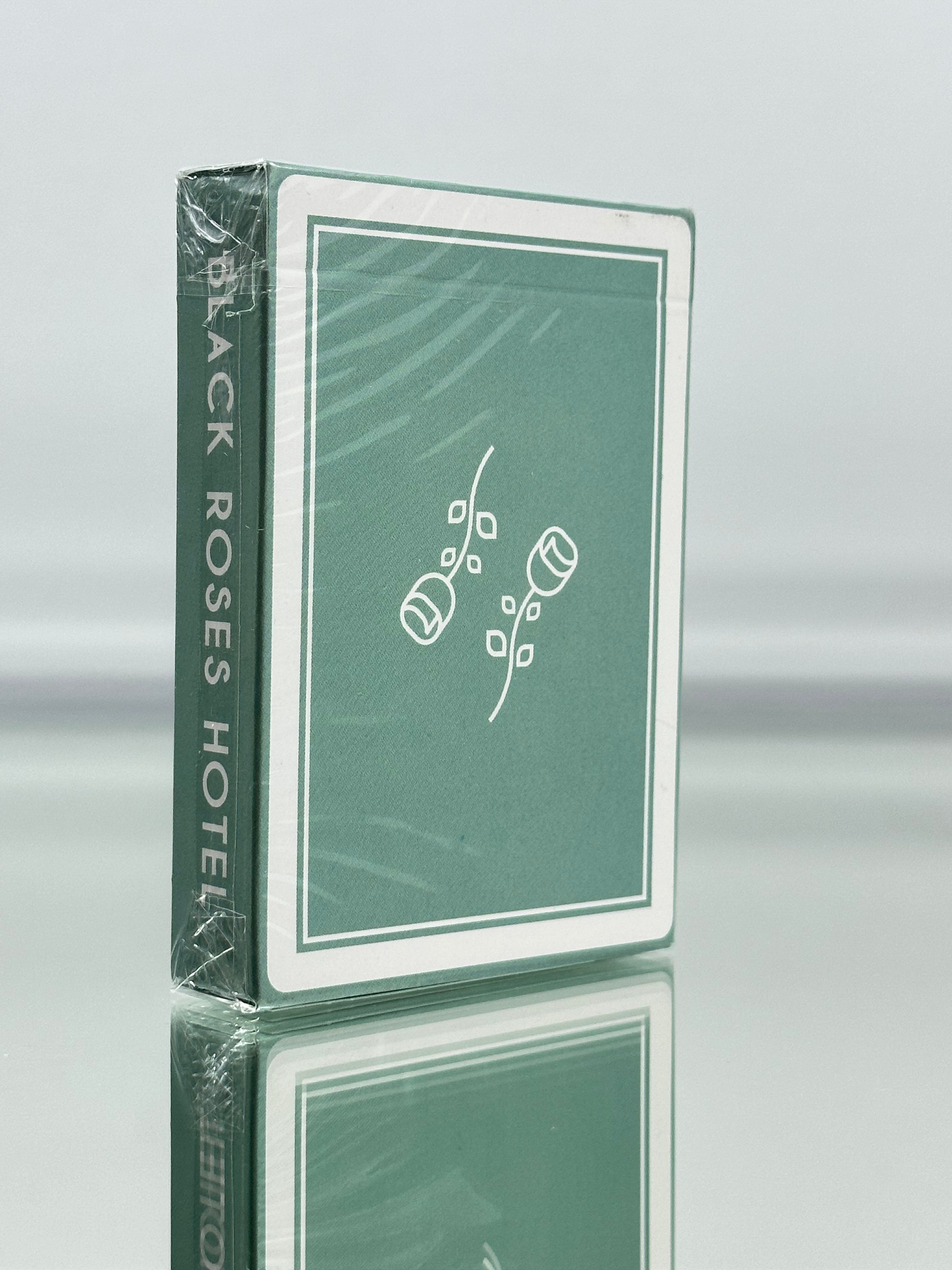 Black Roses Hotel Playing Cards USPCC First Edition – LimitedEditionMania
