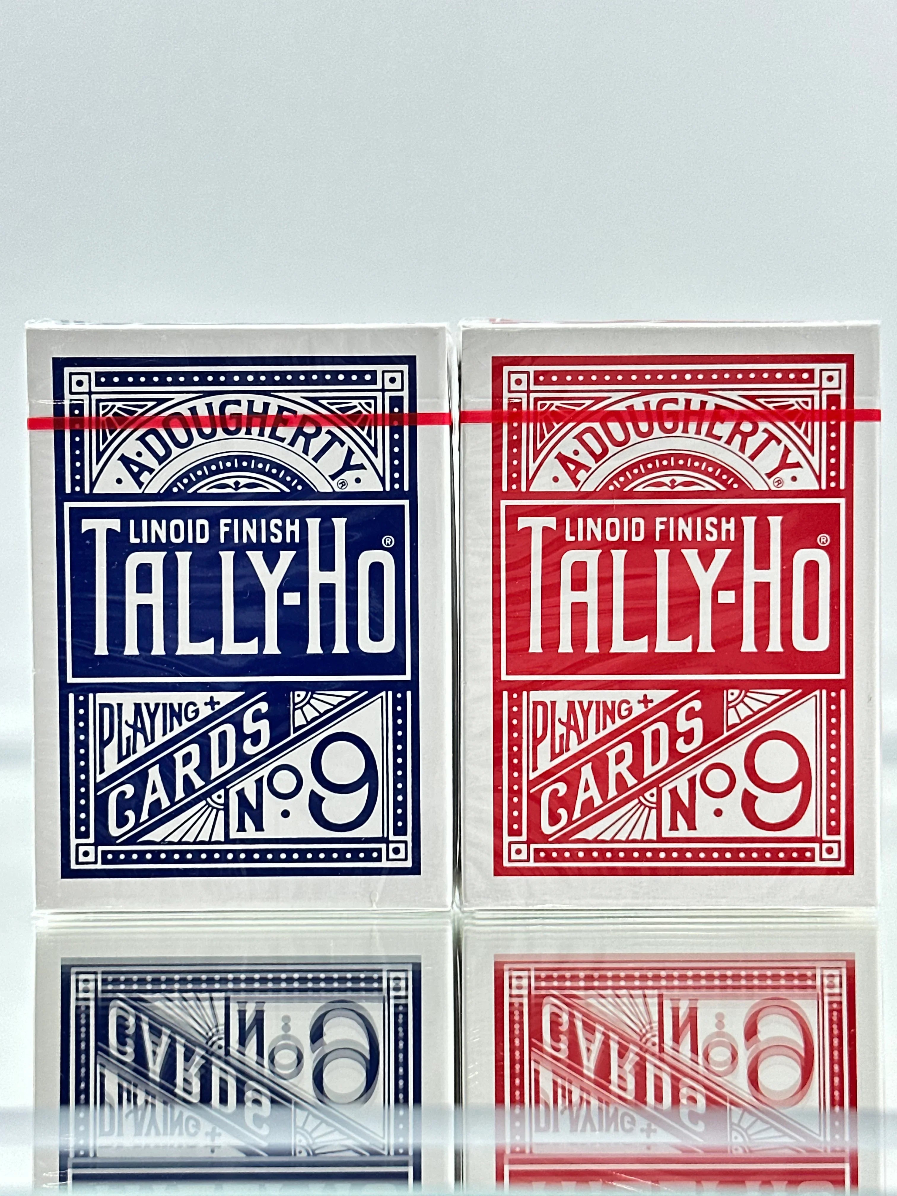 Tally-Ho Blue & Red Fan Back 2 Deck Set Playing Card – LimitedEditionMania