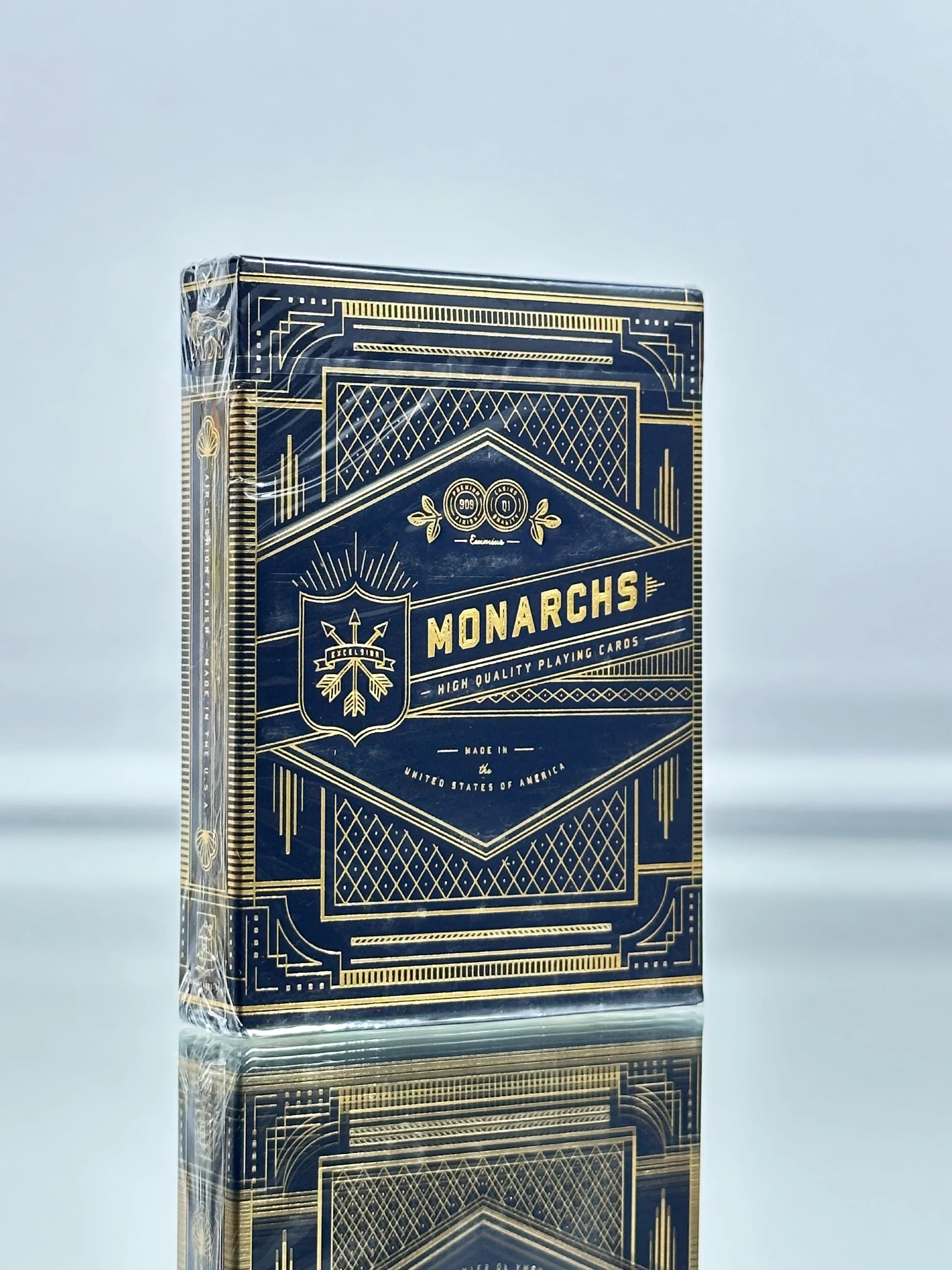 Monarchs Standard Blue Playing Cards USPCC – LimitedEditionMania
