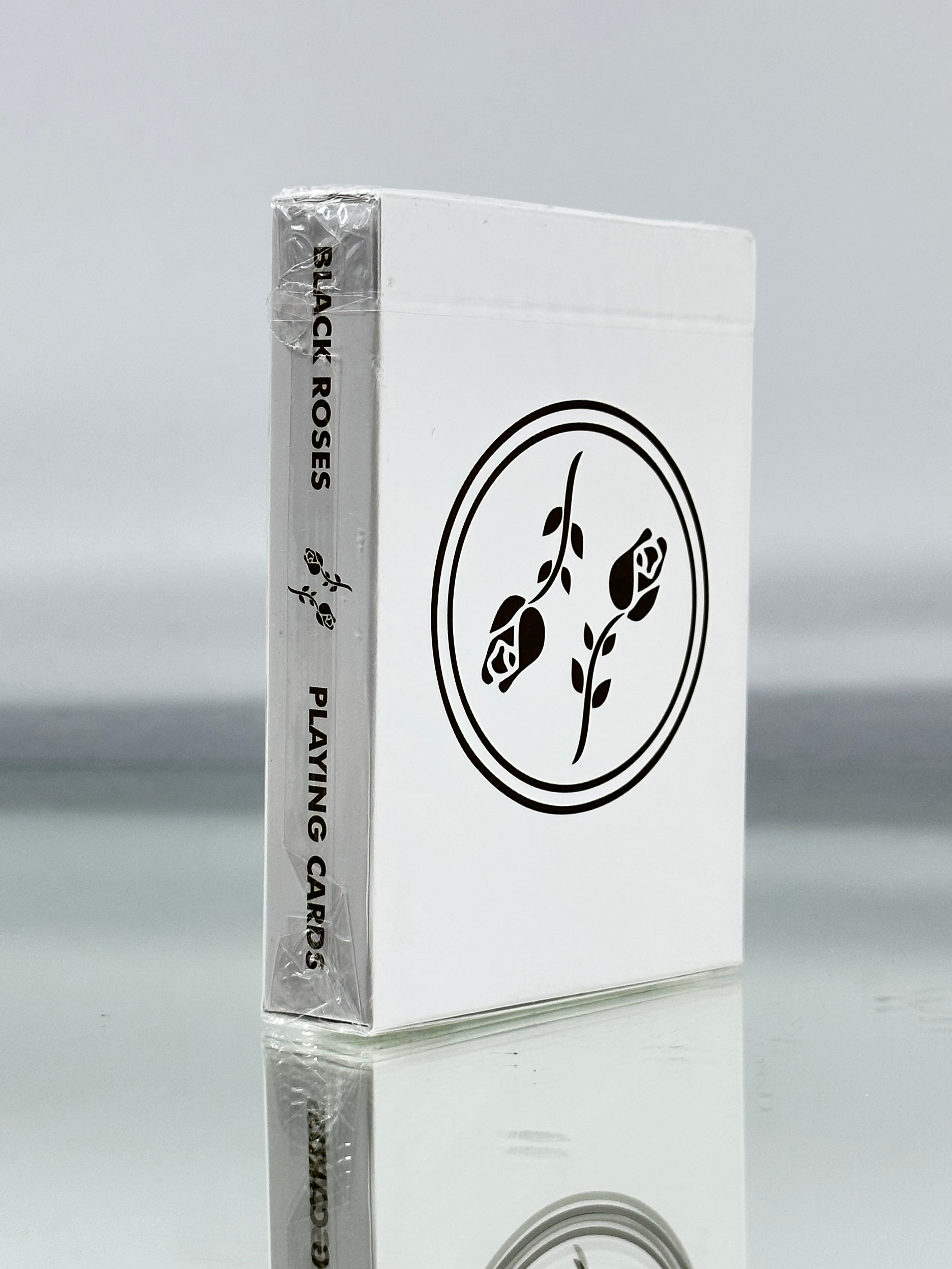 Black Roses White Gold Limited Edition Playing Cards – LimitedEditionMania
