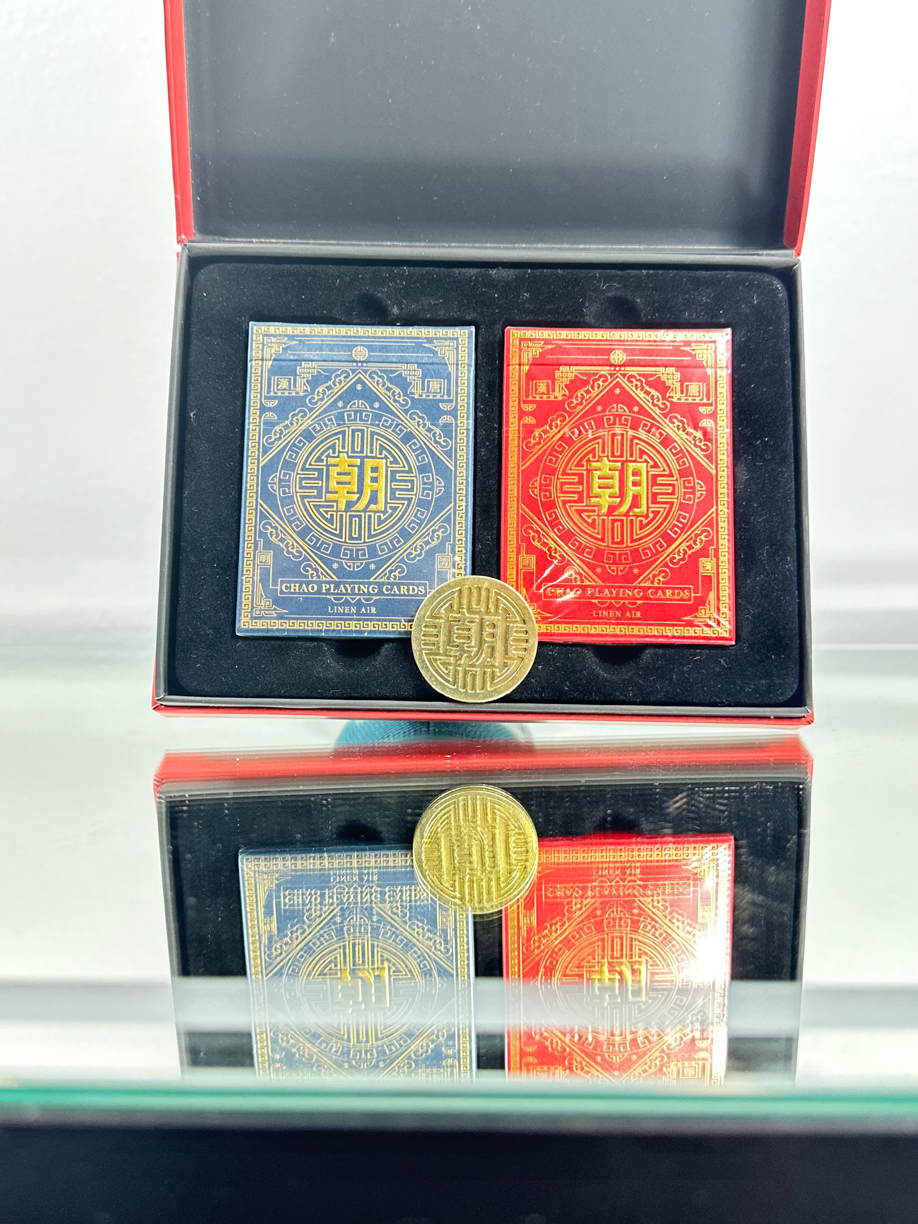 Chao Playing Cards 2 Deck Set With Box And Coin MPC – LimitedEditionMania