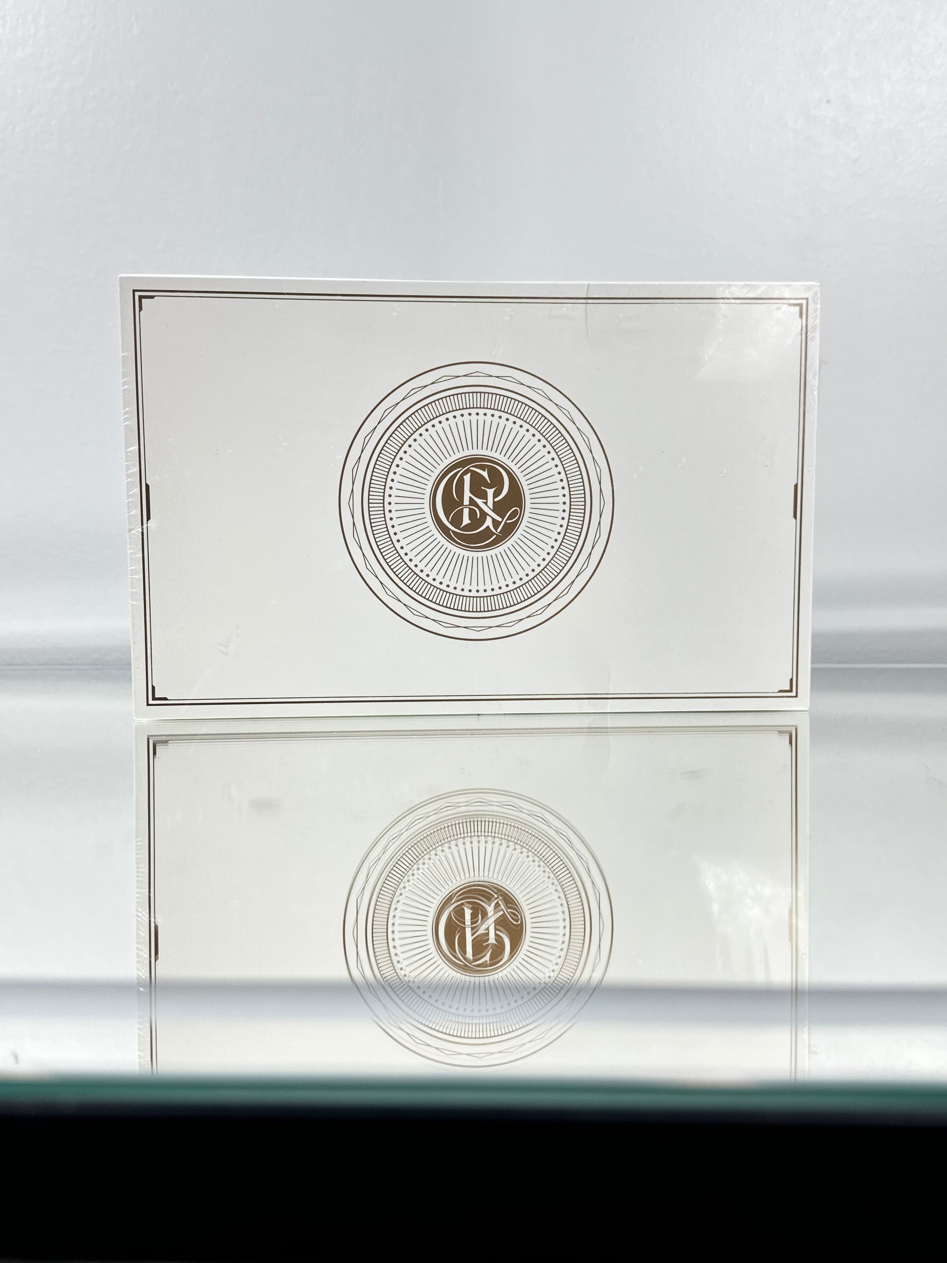 Card College The Elegant Box White Playing Cards 2 Deck Set Deck USPCC ...