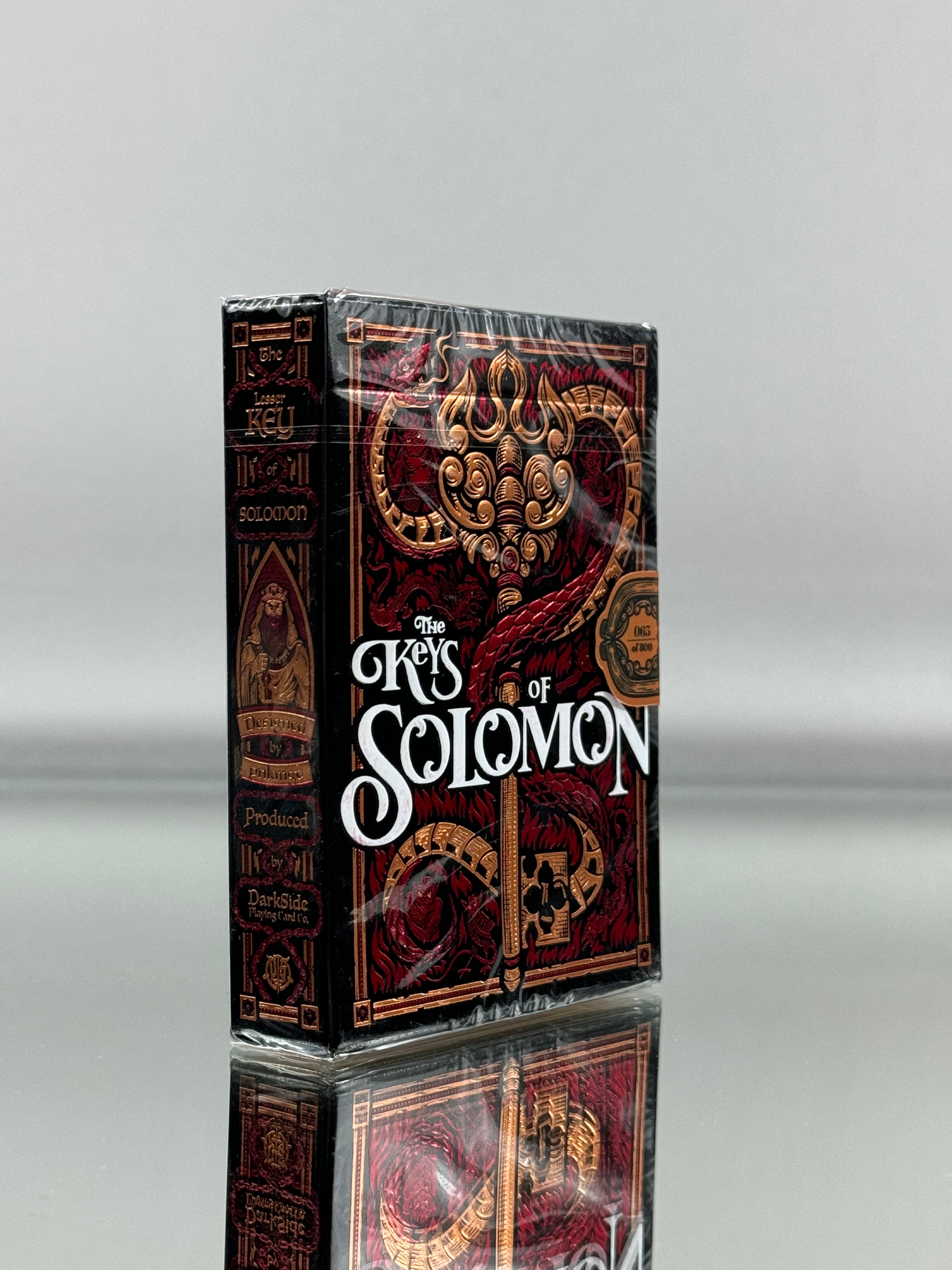 The Keys of Solomon: Blood Pact Playing Cards by Riffle Shuffle ...