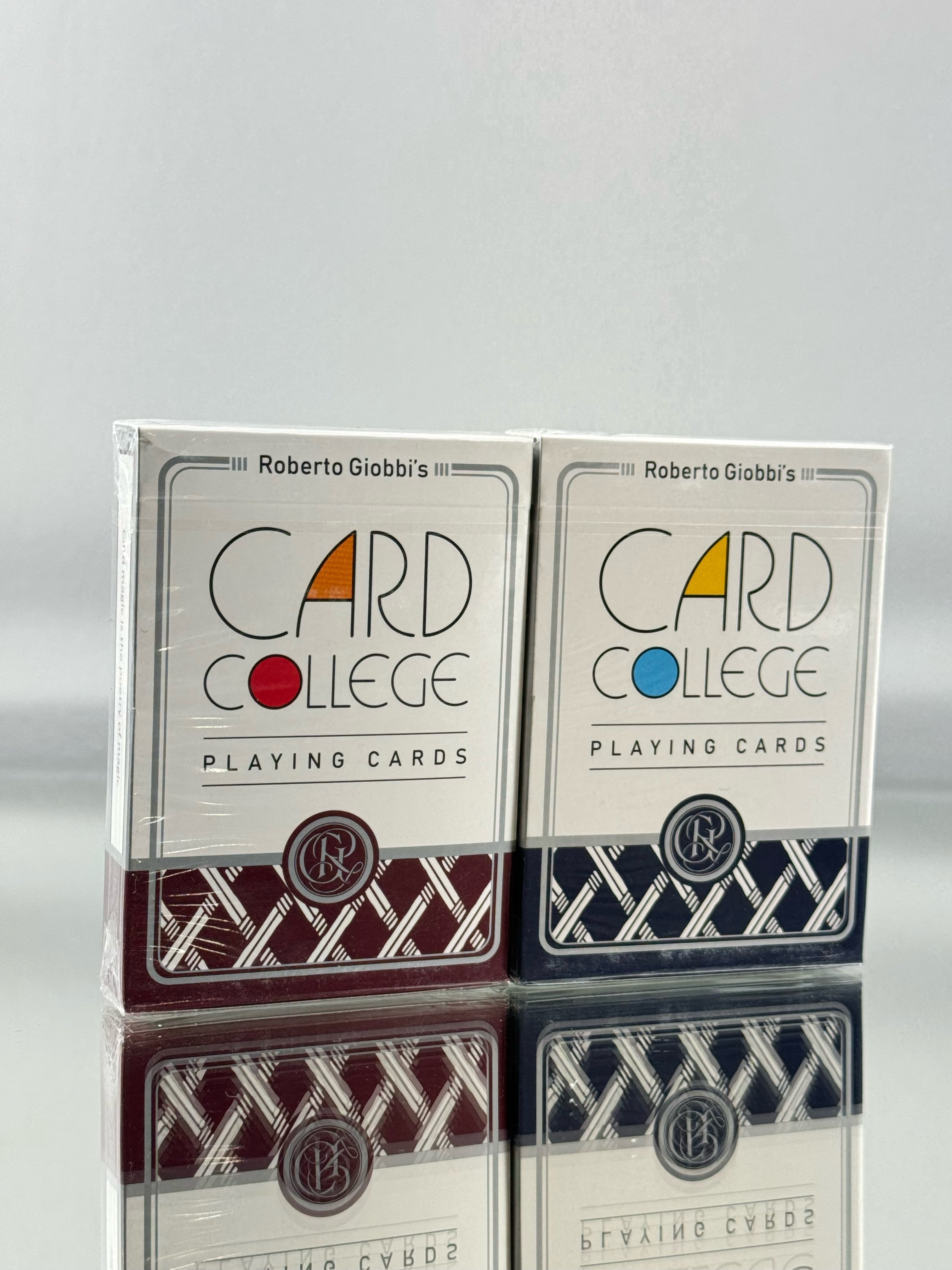 Card College Playing Cards Set (Red, Blue) – LimitedEditionMania